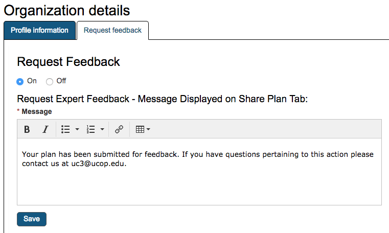 Release notes: Guidance, Request feedback, and fixes | DMP Tool Blog
